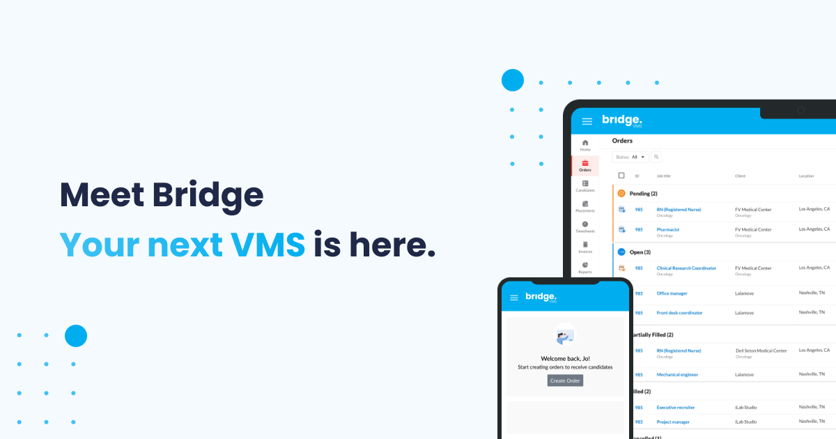 Contingent Workforce Management | Vendor Management System | Bridge VMS